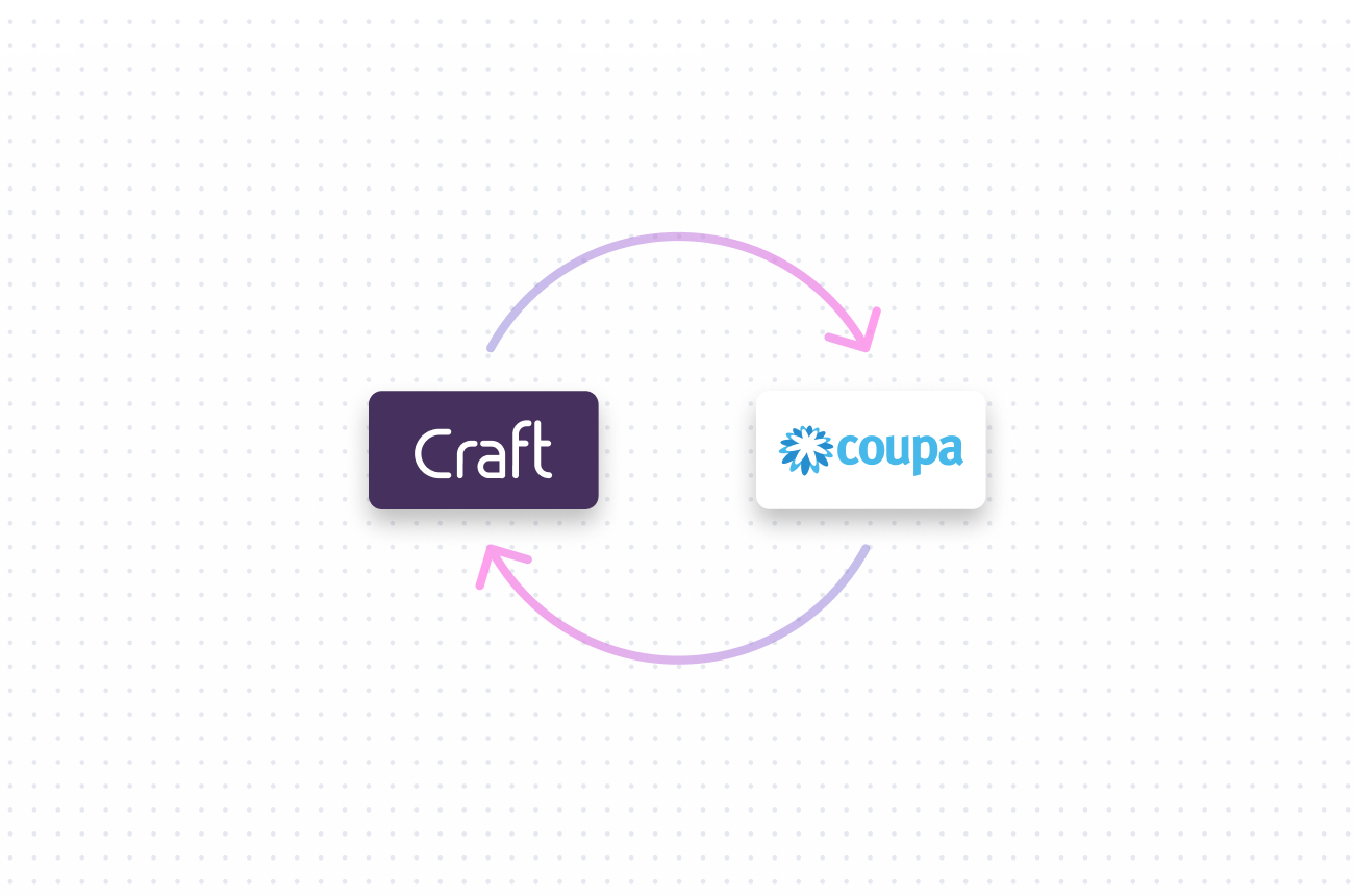 Craft Partners with Coupa. | Craft.co